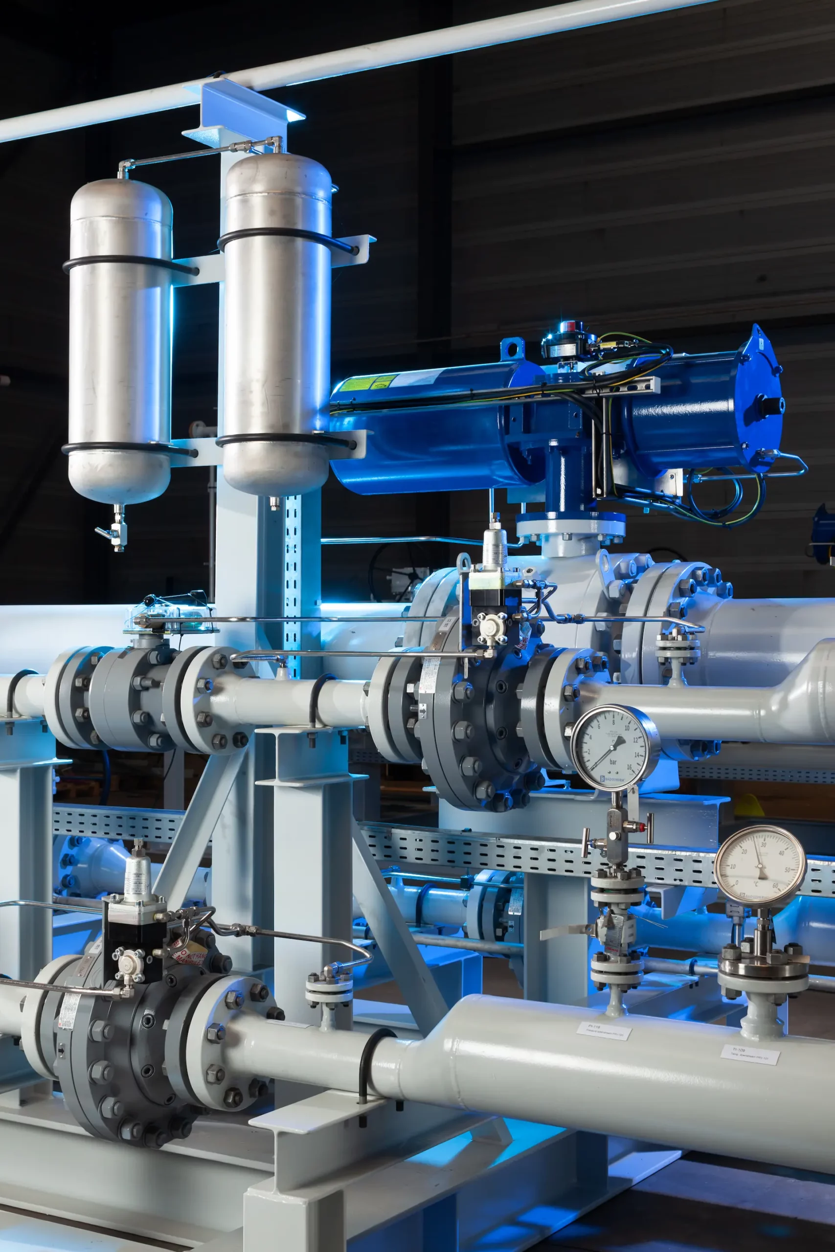 Completion of a skid mounted gas conditioning plant | FB Group